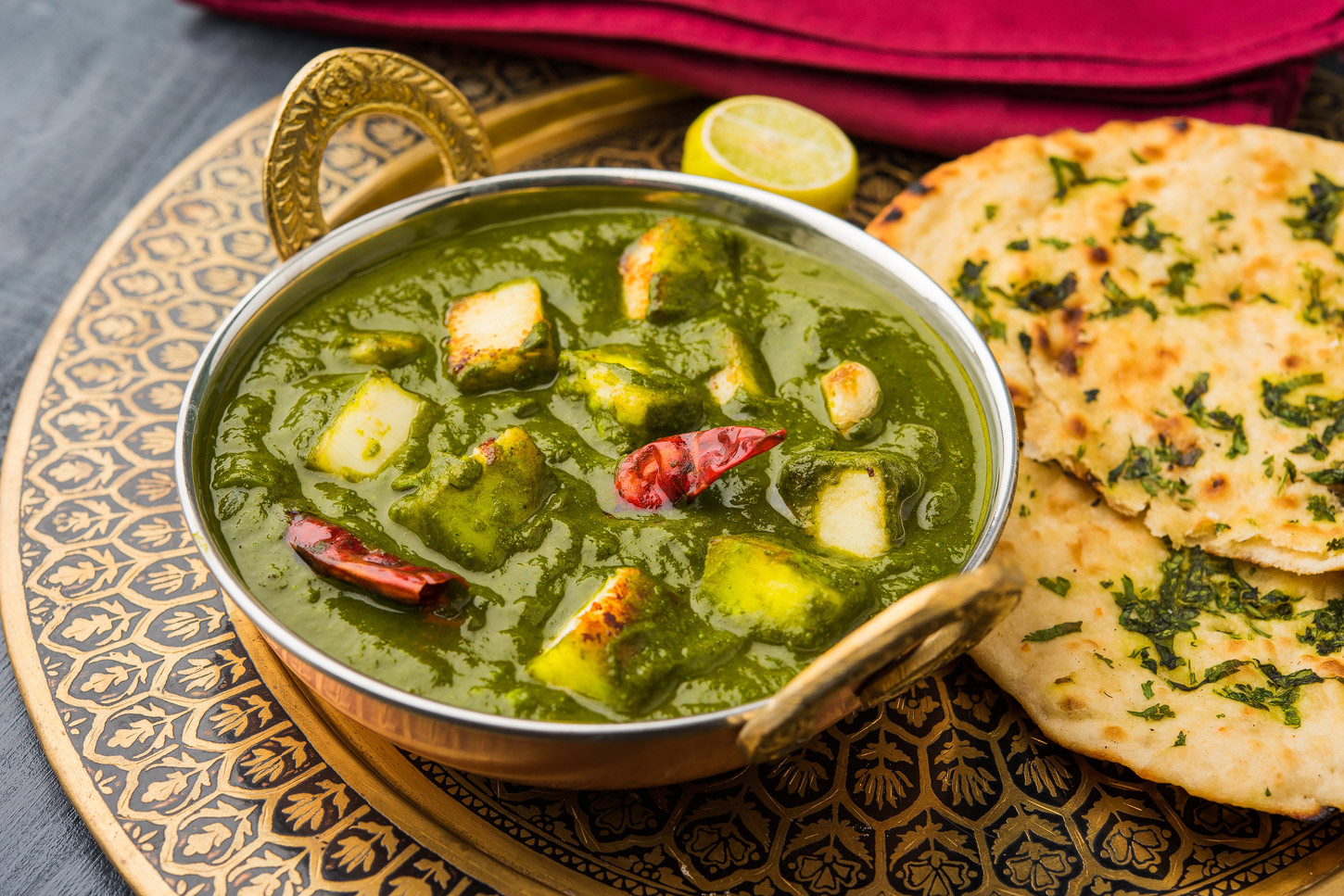 Recept voor Indiase Palak Paneer - Mayura lifestyle